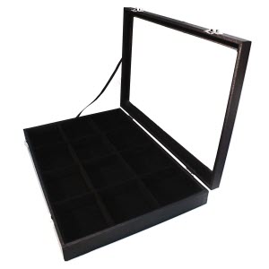 Display Case - For Samples, Beads & Buttons - Counter and Cabinet ...