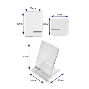 Acrylic Mobile Phone Holder Display in Clear (DS1)