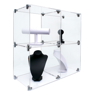 Modular Acrylic Cube Display System